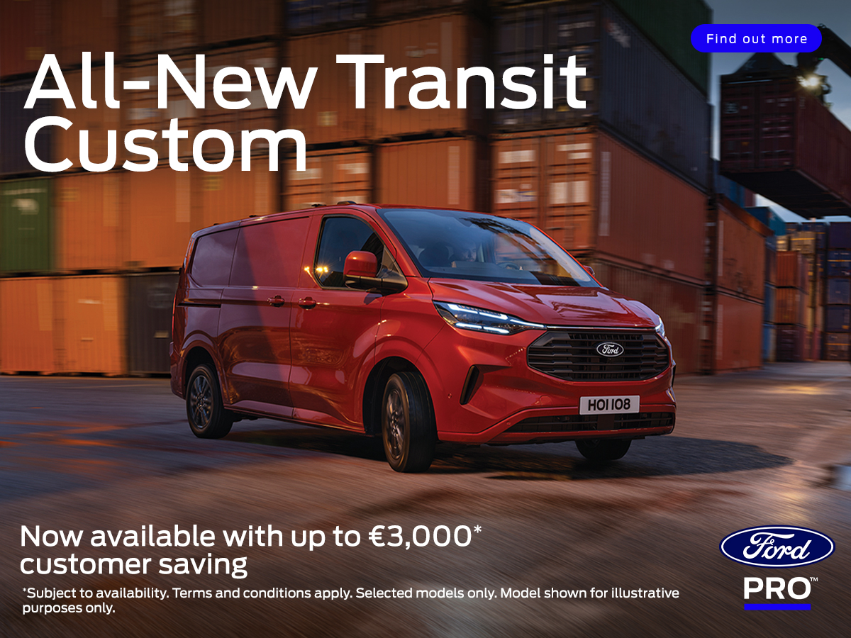 ALL NEW FORD CUSTOM NOW AVAILABLE FOR TEST DRIVE