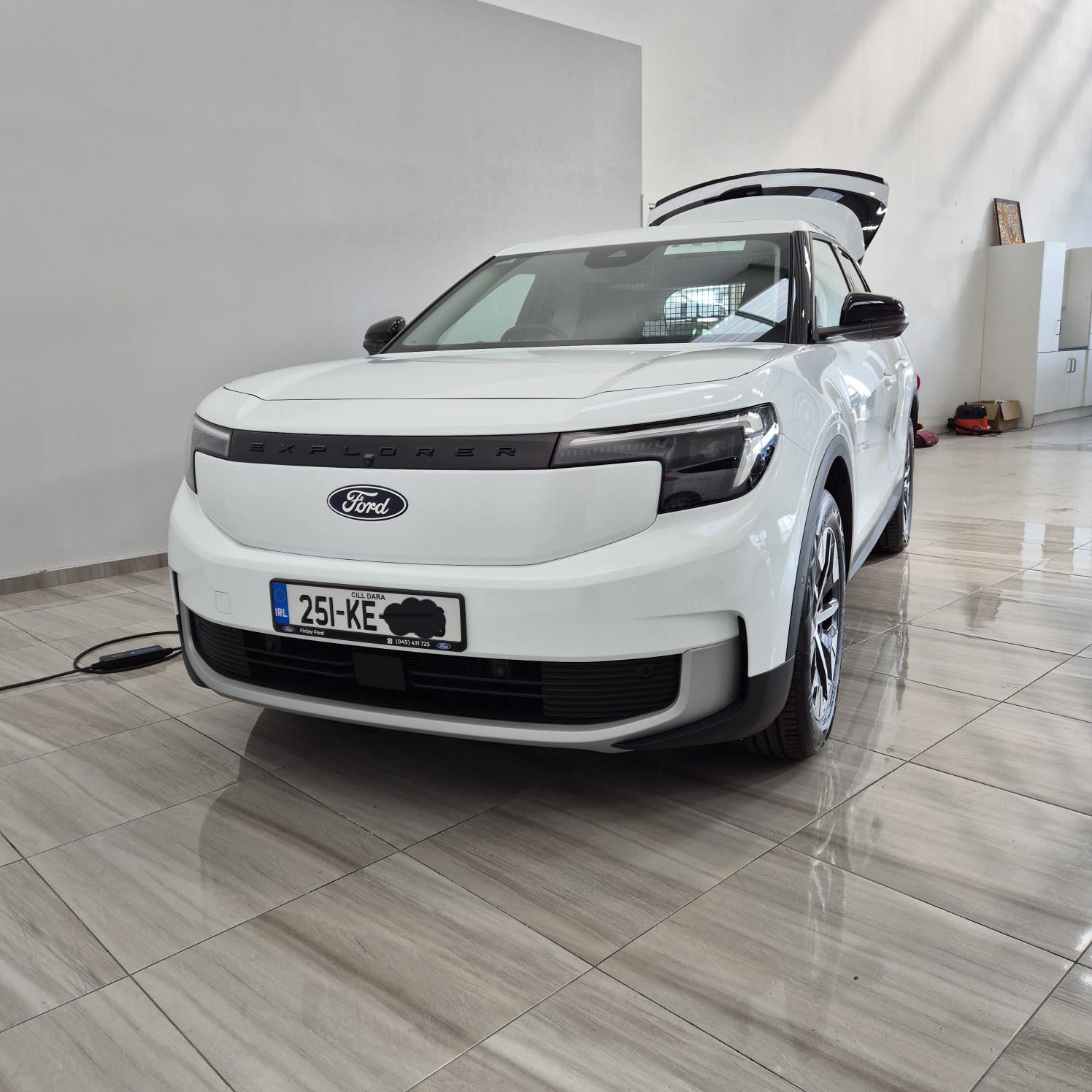 Ford Explorer EV Van Conversion (2023) | 602km Range | 1,422L Cargo ...