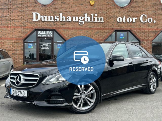 2015 Mercedes-Benz E Class